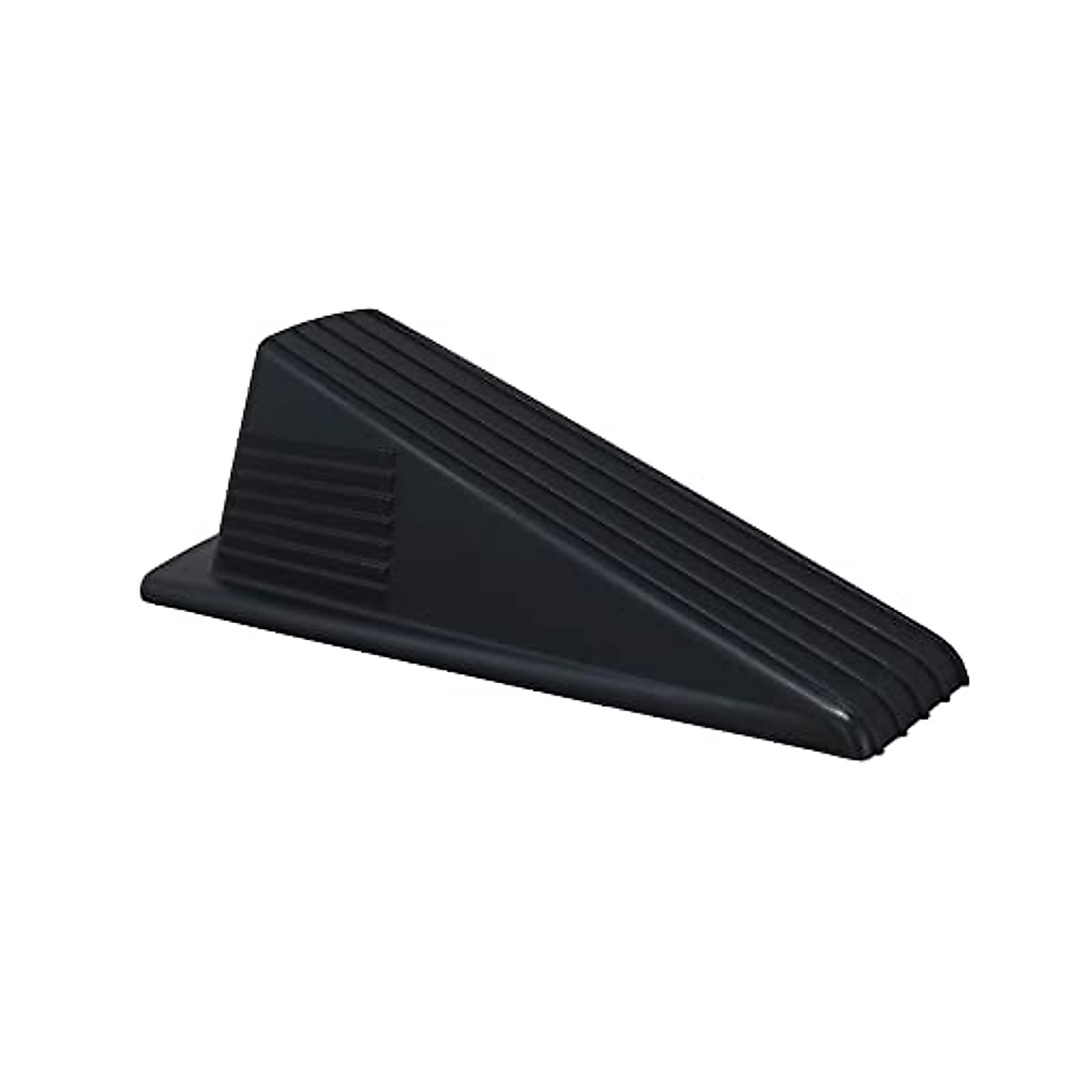 Shepherd Hardware 3762E Heavy Duty Jumbo Hard Plastic Door Wedge, 1-Pack, Black