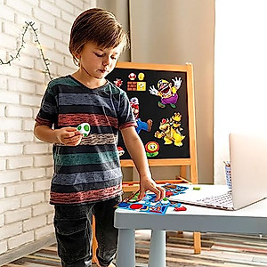 Video Game Make a Face Stickers Cute Funny Cartoon Brother Make Your Own Face Stickers for Kids Boys Girls Birthday Party Favors Goodie Bags Gifts Laptop Luggage Notebook Room Wall Reward Stickers