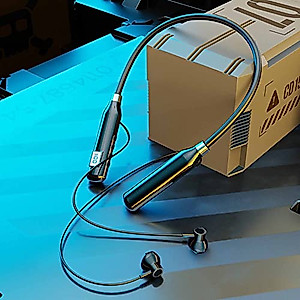 pstuiky Bluetooth 5.2 Headphones, Long Battery Life,100 Hours,Ipx5 Waterproof, 360 Degree Omni-Directional Sound Field Positioning Neckband Running Sport Headset