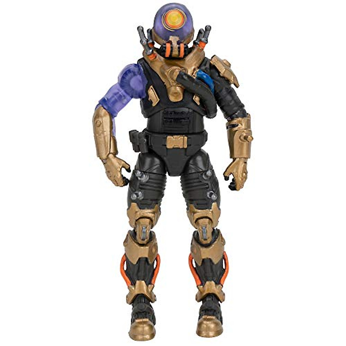 FORTNITE Cyclo Solo Mode Core Figure and 2 Mythic Goldfish Collectibles - 4 Inch Collectible Action Figure, Plus Accessories