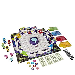 Hasbro Gaming Mall Madness, Talking Electronic Shopping Spree Board Game for Kids Ages 9 and Up, for 2 to 4 Players