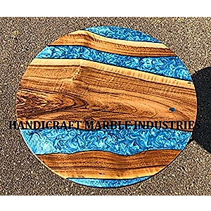 Epoxy Table, Live Edge Wooden Table, Epoxy Resin River Table, Natural Wood,Dining table, Natural Epoxy Table, Resin Table