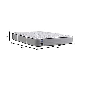 Sealy Posturepedic Spring Silver Pine Ultra Firm Feel Mattress and 5-Inch Foundation, King