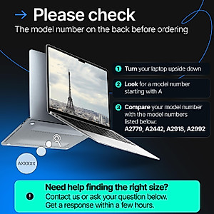 Magnetic Privacy Screen Compatible with MacBook Pro 14" 2021, 2022, 2023, 2024, M1, M2, M3, M4 Anti-Blue Light Anti-Glare Laptop Screen Protector Filter Blue Light Blocking Filter