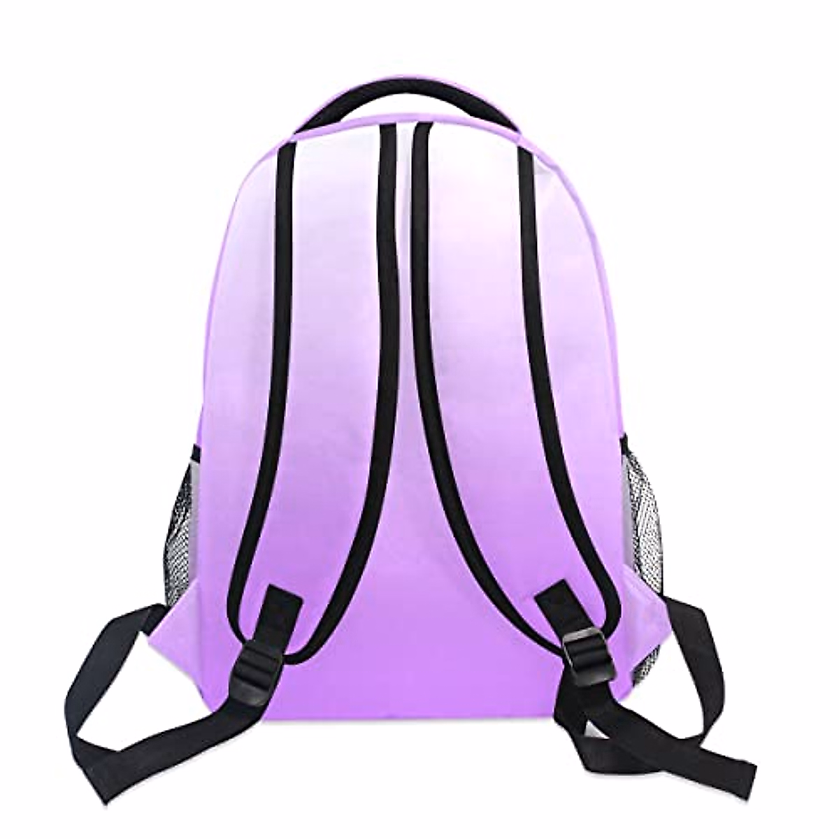 Gradient Purple Backpack for Boy Girl Bookbag School Bag Daypacks for Women Gradient Purple