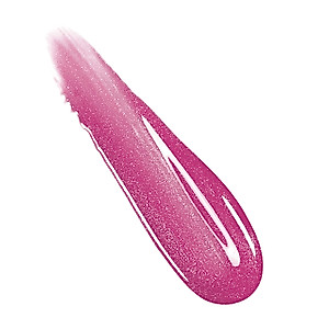 Rimmel Stay Glossy Lip Gloss - Non-Sticky and Lightweight Formula for Lip Color and Shine - 185 Grapevine Groove, .18oz