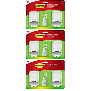 Command Spray Bottle Hangers Value Pack, 2-Hangers, 4-Large Strips (17009-HW2ES) (3)