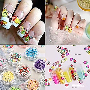 12 Bottles/Pack Flower Animal Fruit Resin Filling Glitter Soft Clay for DIY Epoxy Resin Mold Decor Nail Art Jewelry Making Tools (Animal)
