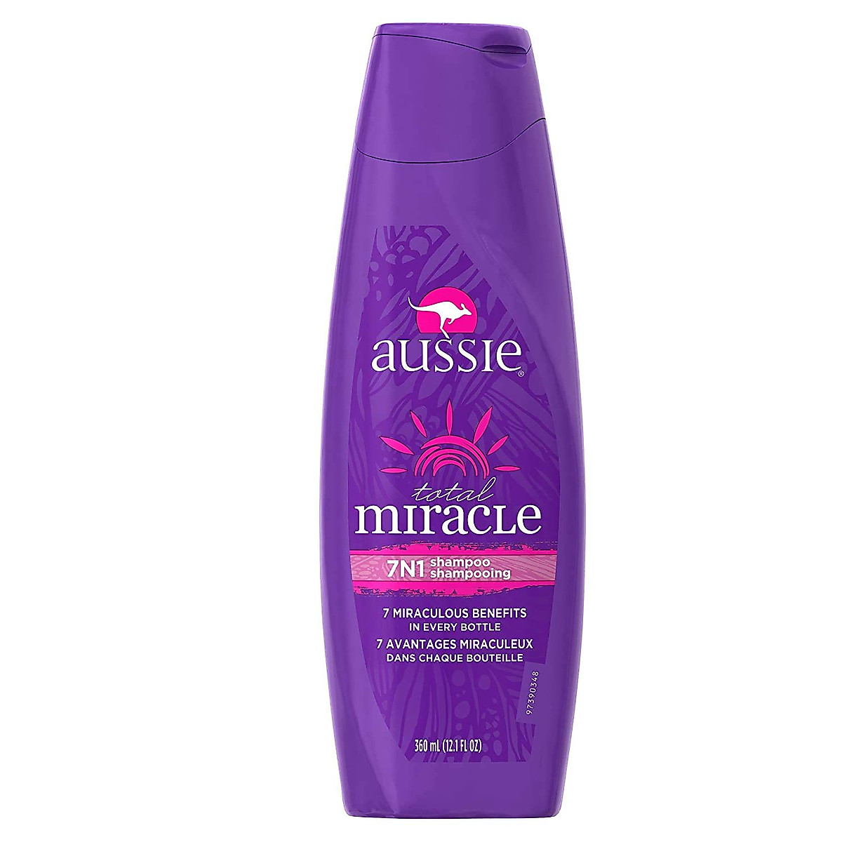 Aussie Total Miracle 7-N-1 Shampoo 12.1oz (2 Pack)