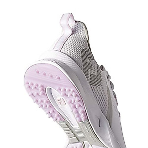 FootJoy Women's FJ Fuel Golf Shoe, White/White/Pink, 8