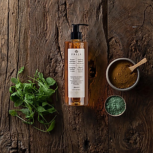 Prija Fortifying and Strengthening Shampoo with Eruca Sativa (12.84 fl oz) - For all Hair Types - Vegan Friendly - Dermatologically Tested - Made with 100% Recycled Bottle