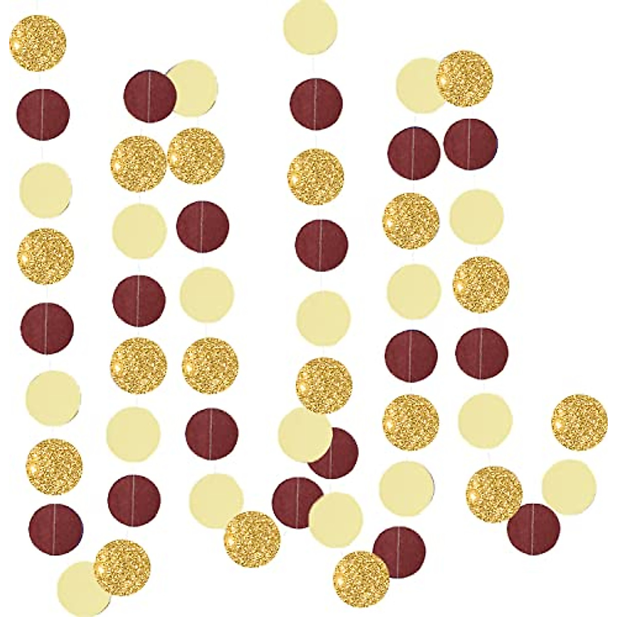 Bridal Shower Decorations Burgundy Champagne Gold Fall Bachelorette Party Decorations/Big Size Tissue Pom Pom Maroon Gold Balloons Bride To Be Banner for EngagementBurgundy Fall Wedding