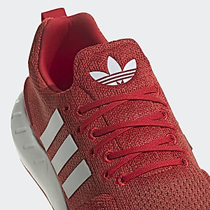 adidas Men's Swift Run 22 Sneaker, Vivid Red/White/Altered Amber, 10