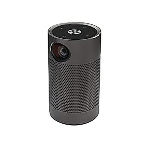 HP Mobile Projector | Portable for Home & Office | LED Home Theater & Bluetooth Speaker for Phone or Tablet | 80” Display w/ Auto Focus | Wireless HDMI, USB, Wi-Fi for Roku, Chromecast, or Firestick