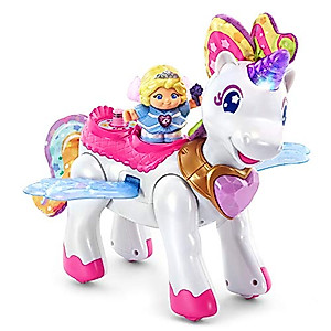 VTech Go! Go! Smart Friends Twinkle the Magical Unicorn (Frustration Free Packaging) , White