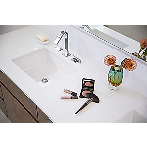 Kohler K-EC2882-0 Verticyl Rectangle Bathroom Sink, White