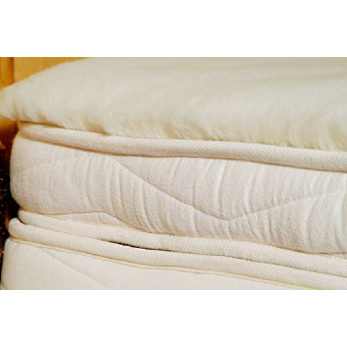 Holy Lamb Organics Happy Lamb Fleece Mattress Topper - Twin