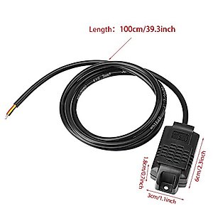 Temperature and Humidity Transmitter High Interchangeability High Accuracy, RS485 Sensor for Industry Rtu Protocol 8X16X5