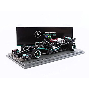 Mint Models Lewis Hamilton F1 Winner Brazilian Grand Prix 2021 Scale Model in 1:43 Scale by Spark