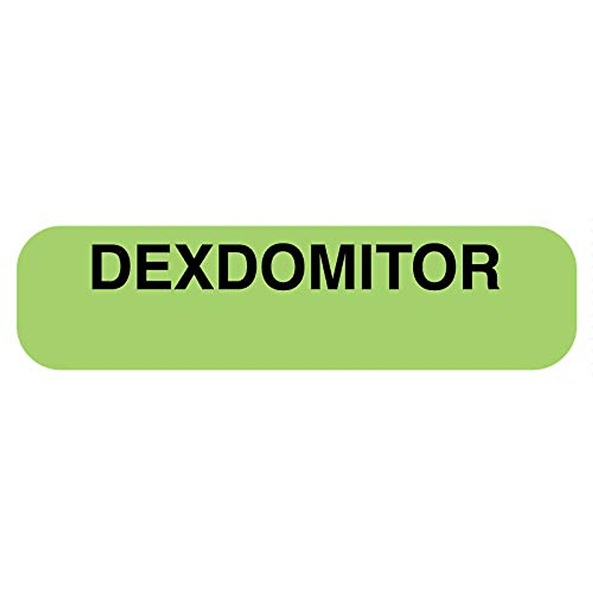 Anesthesia Label, Dexdomitor, 1-1/4 x 5/16"