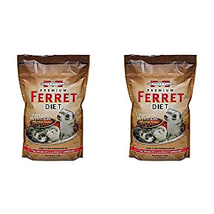 Marshall Premium Ferret Diet Food, 4 Pound, 2 Pack