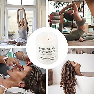 Breast Cancer Gifts for Woman - Cancer Care Gifts, Cancer Comfort, After Breast Surgery Recovery Gifts for Women, Chemo Patients, Breast Cancer Survivor Gifts, Lavender Scented Candle