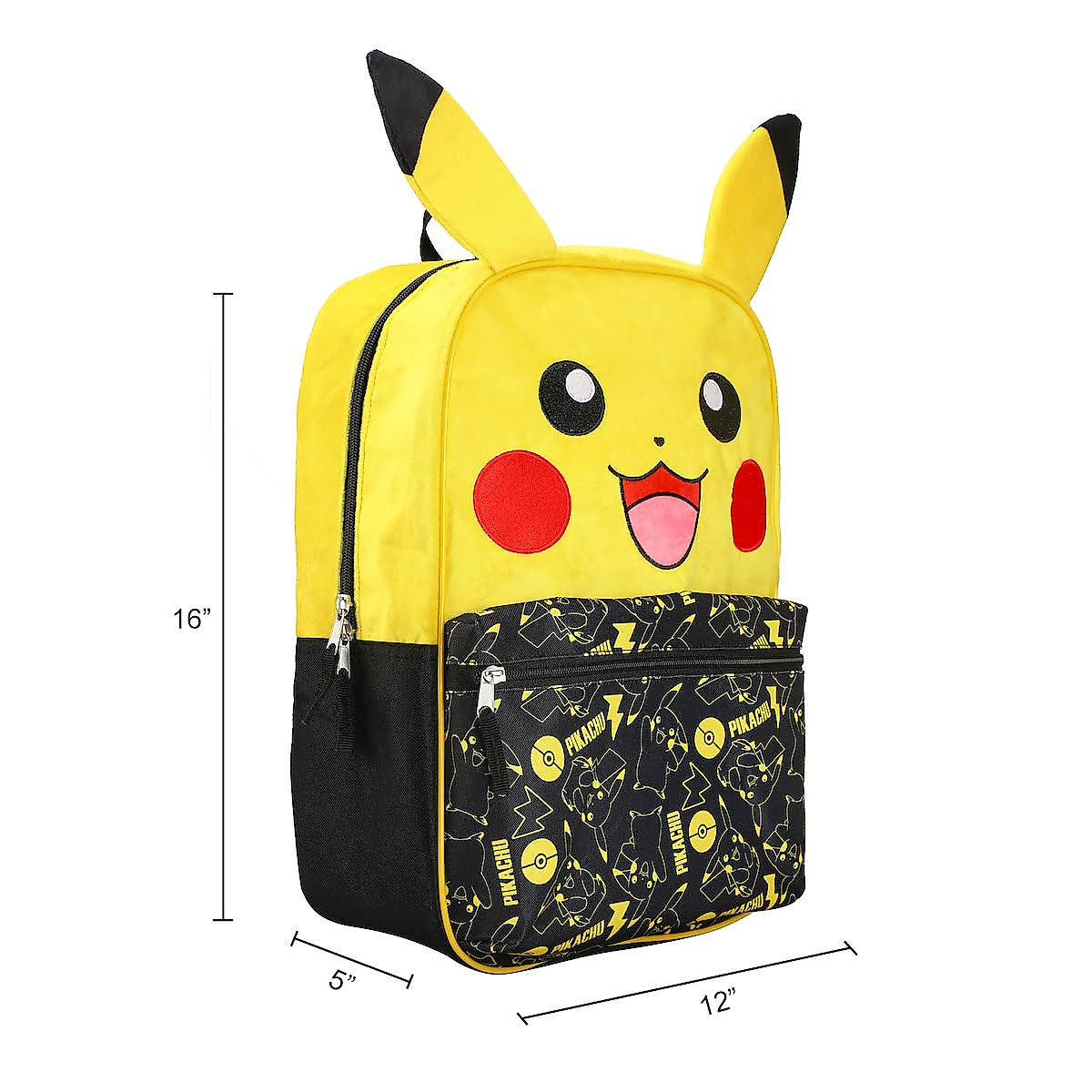 Pokemon Pikachu Character 16'' Backpack