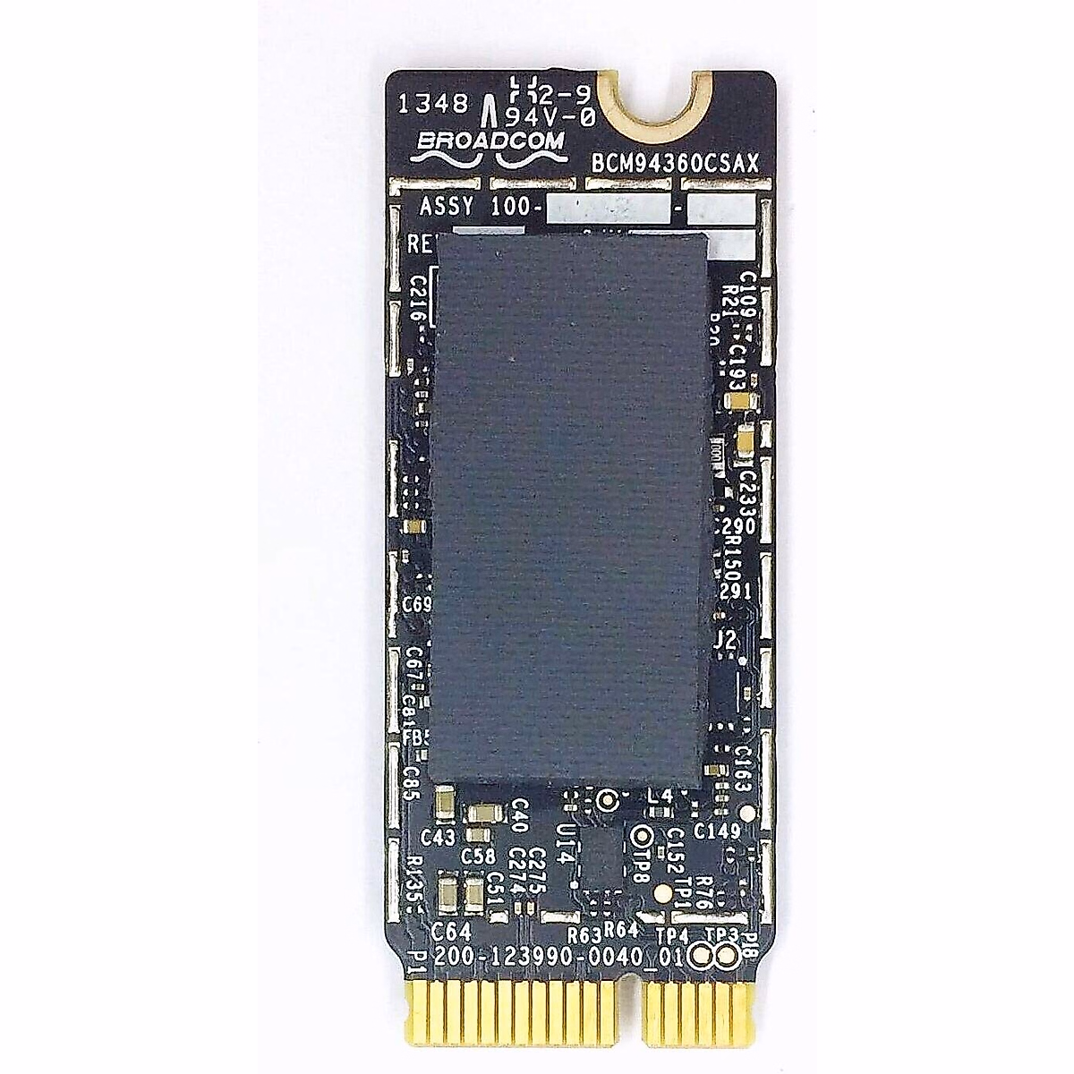 Willhom Airport Wireless Network Card WiFi and Bluetooth 4.0 BCM94360CS BCM94360CSAX Replacement for MacBook Pro 13" and 15" Retina (Late 2013-Mid 2014) A1502 A1398, Mac Mini A1347 (Late 2014)