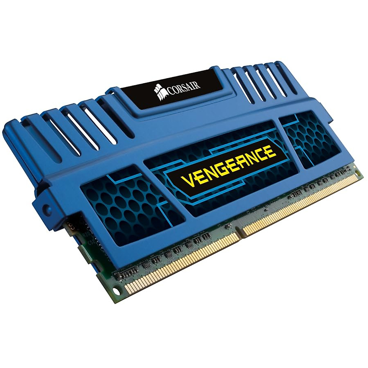 Corsair CMZ4GX3M1A1600C9B Vengeance Blue 4GB (1x4GB) DDR3 1600 MHz (PC3 12800) Desktop Memory 1.5V