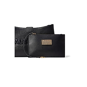 Valentino Bags by Mario Valentino Kai Embossed Black One Size