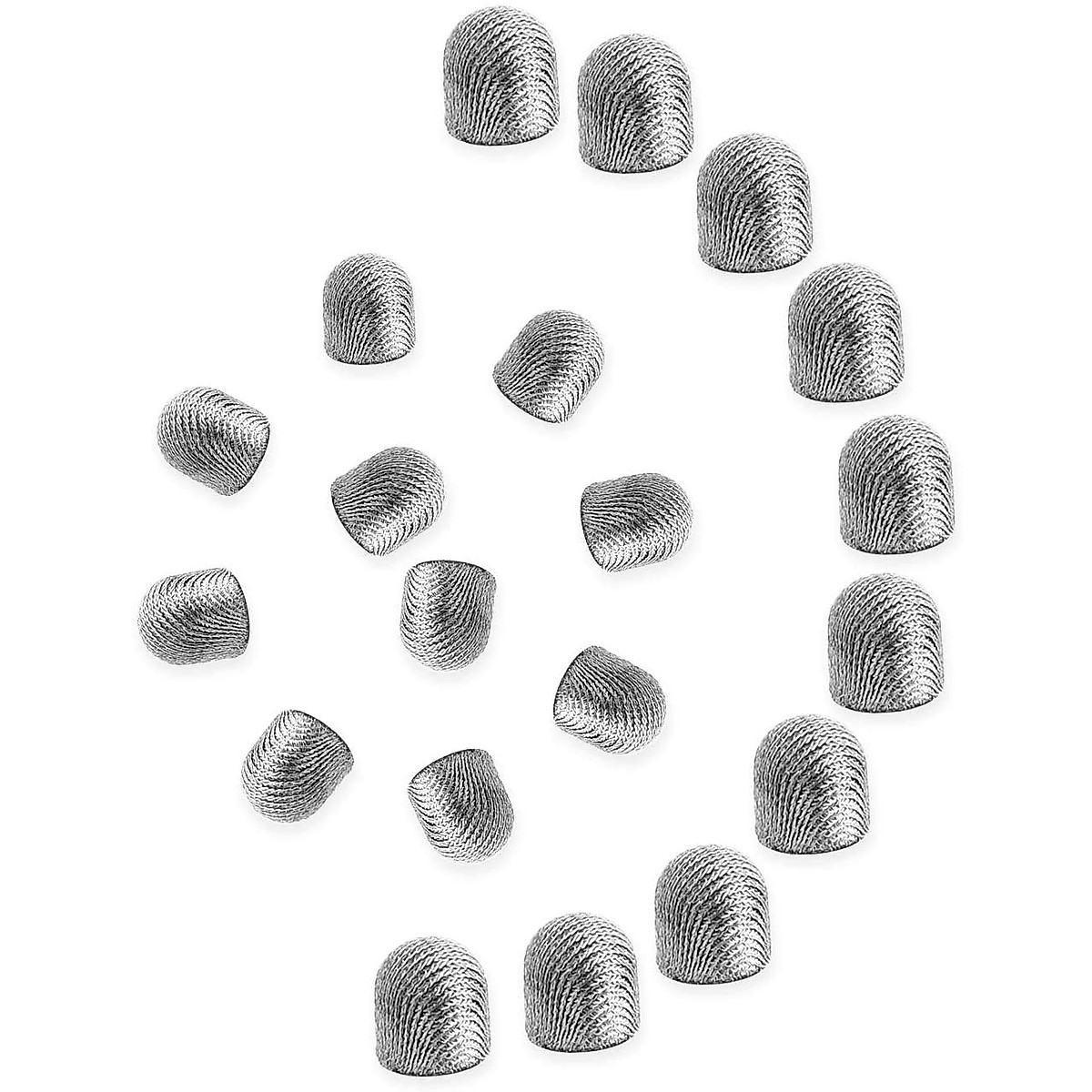 METRO Replaceable Mesh Fiber Tips for METRO Dual-tip Capacitive Stylus Pens Only (10 Pcs 0.2" Tips, 10 Pcs 0.24" Tips)