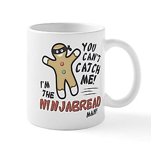 CafePress Ninjabread Man Mug Ceramic Coffee Mug, Tea Cup 11 oz