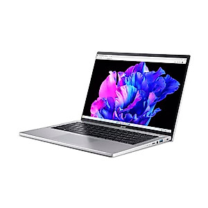 Acer Swift Go 14 Intel Evo Thin & Light Laptop | 14" 2.2K 2240 x 1400 100% sRGB Display | Intel Core i5-1335U | Intel Iris Xe | 16GB LPDDR5 | 512GB Gen 4 SSD | Killer WiFi 6E AX1675 | SFG14-71-54AP