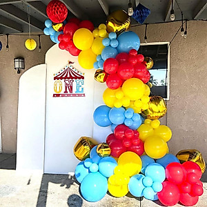 NISOCY Yellow Latex Balloon Arch Kit, 102PCS 18In 12In 10In 5In Yellow Balloons Arch Garland for Birthday, Baby Shower, Wedding, Sunflower, Honeybee Lemon,Yellow Theme Decoration with 33ft Ribbon