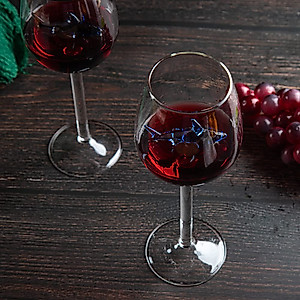 Wine Glasses with Shark Inside, 2 PCS Blue Unique Wine Glasses for Shark Lover Wedding Gifts