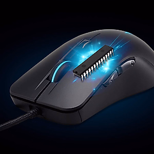 Acer Predator Cestus 310 Gaming Mouse: 4200 On-The-Fly DPI - Breathing Backlit - 6 Button Design - Pixart 3519 Sensor - Black (PMW910)