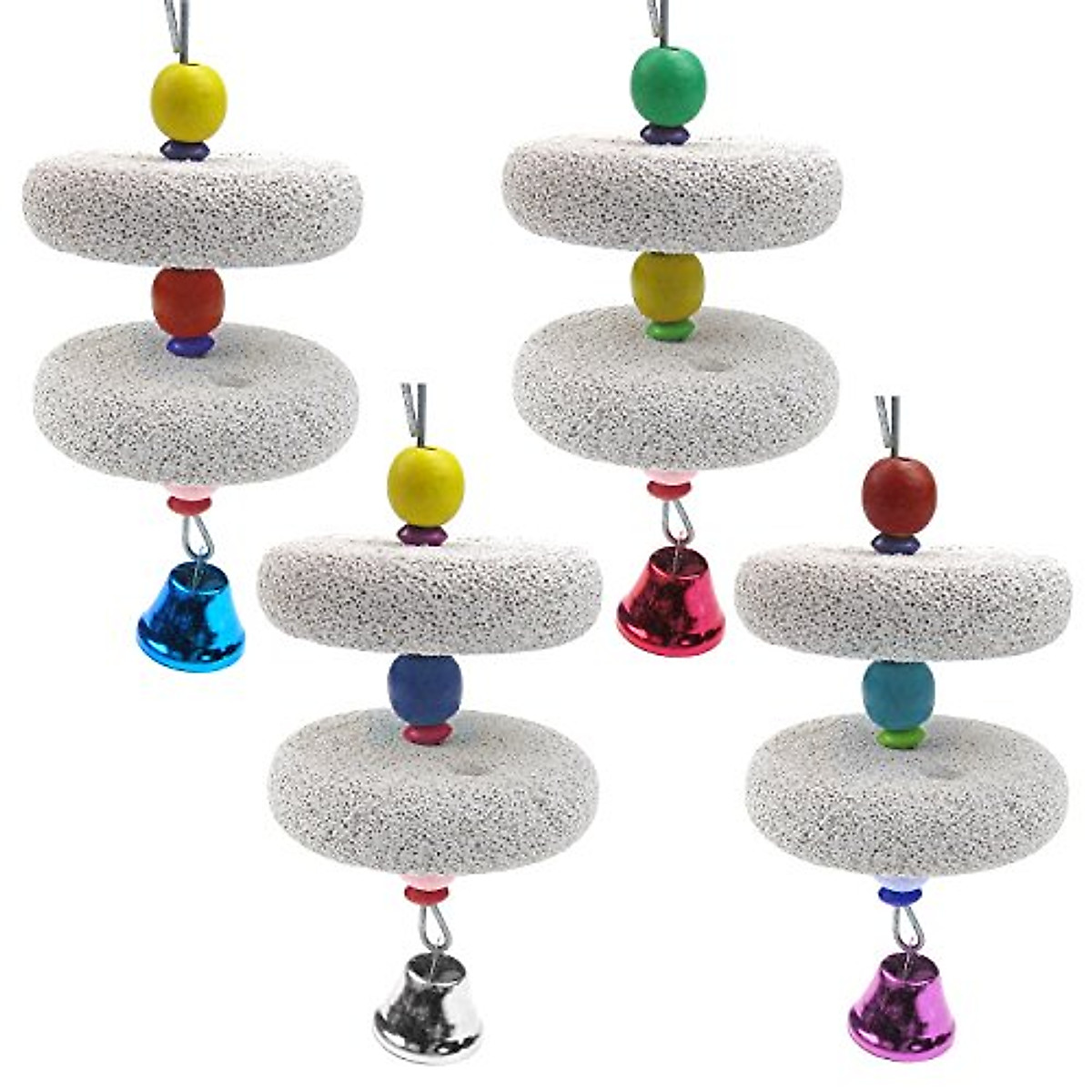 Alfie Pet - Azariah Grinding Minerial Stone 4-Piece Set for Birds