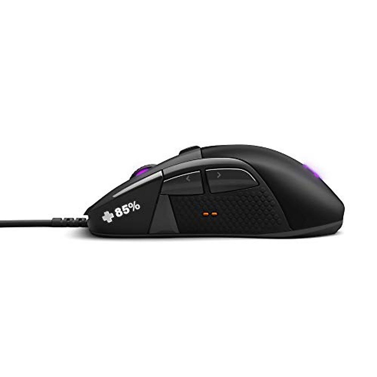 SteelSeries Rival 710 Gaming Mouse - 16,000 CPI TrueMove3 Optical Sensor - OLED Display - Tactile Alerts - RGB Lighting, Black
