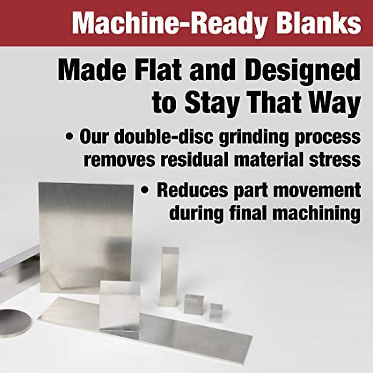 TCI Precision Metals 316 Stainless Steel Sheets Metal Plates Precision Ground Flat and Milled 3.000” Thick X 6.000 X 12.000