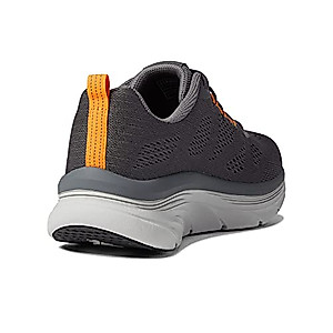Skechers D'Lux Walker Commuter Charcoal/Orange 7 D (M)