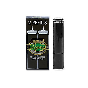 Cork Pops Wine Bottle Opener Refill Cartridge Pack Of 2