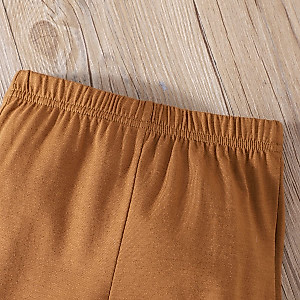 Girls Clothes Cute Long Sleeve Ruffle Tops Kids Cheetah Shirt Pants Set Baby Two Piece Clothing Toddler Girl Leopard Outfit 8t,7-8 Years old