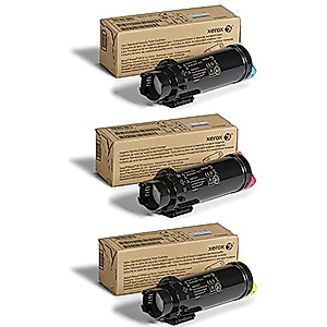Xerox Phaser 6510/WorkCentre 6515 Cyan, Magenta and Yellow Toner Cartridge Set