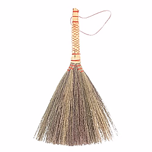 ABOOFAN Broom Small Broom Dusting Brush Mini Desk Broom Pet Cleaning Supplies Household Small Broom Home Cleaning Broom Handmade Broom for Home Household Broom Corn Broom Top Wooden