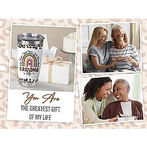 TEEZWONDER Gifts For Grandma, Birthday, Christmas, Mothers Day, Thanksgiving Gifts For Women, Nana, Grandma Gifts Idea, First-time New Grandma Gifts, 20 Oz Stainless Steel Tumbler For Women