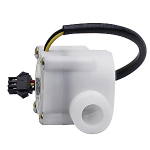 SENSTREE G1/2 ’’ Flow Hall Sensor BSP thread, Food Grade POM 1-30L/Min Flow Meter, Food Grade Flowmeter Counter