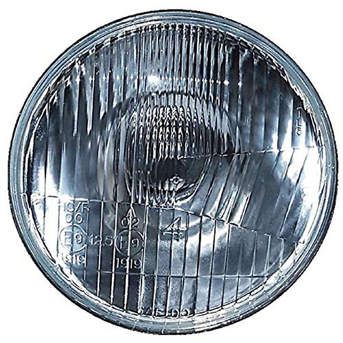 Octane Lighting 5-3/4" Motorcycle 6V Semi Sealed Headlight Headlamp Halogen H4 Light Bulb 6 Volt