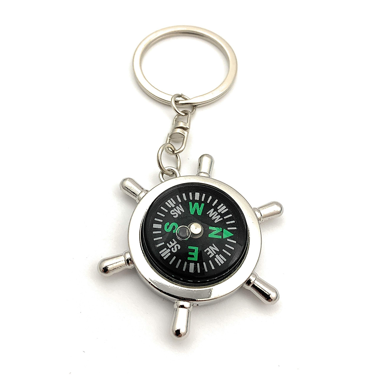 Smiling Wisdom - Old World - You Are The Author of Your Life Greeting Card and Fashion Helm Keychain Gift Set - Graduation Advice for Your Journey in Love, Friendships, and Life - Brown - Helm KC