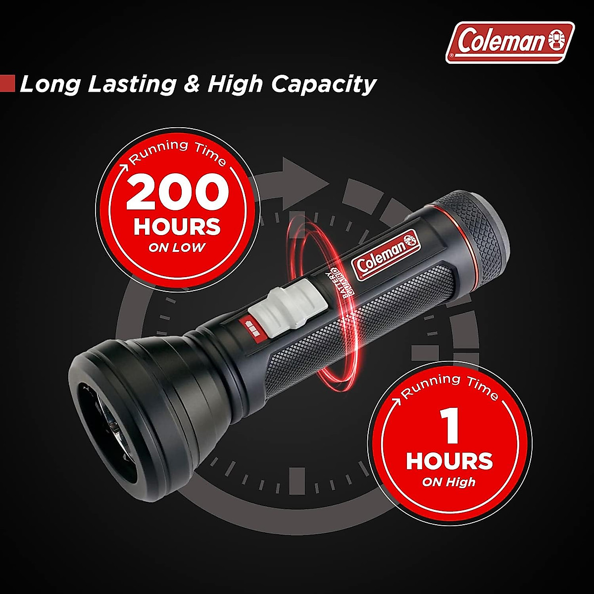 Coleman Battery Guard 325m LED Flashlight