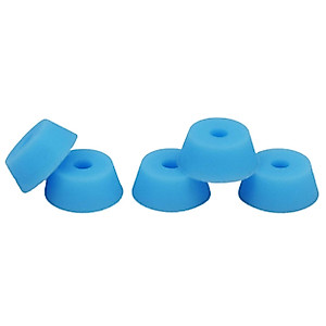 Teak Tuning Bubble Bushings Pro Duro Series in Light Blue - Loose (61A) - Custom Molded Fingerboard Tuning